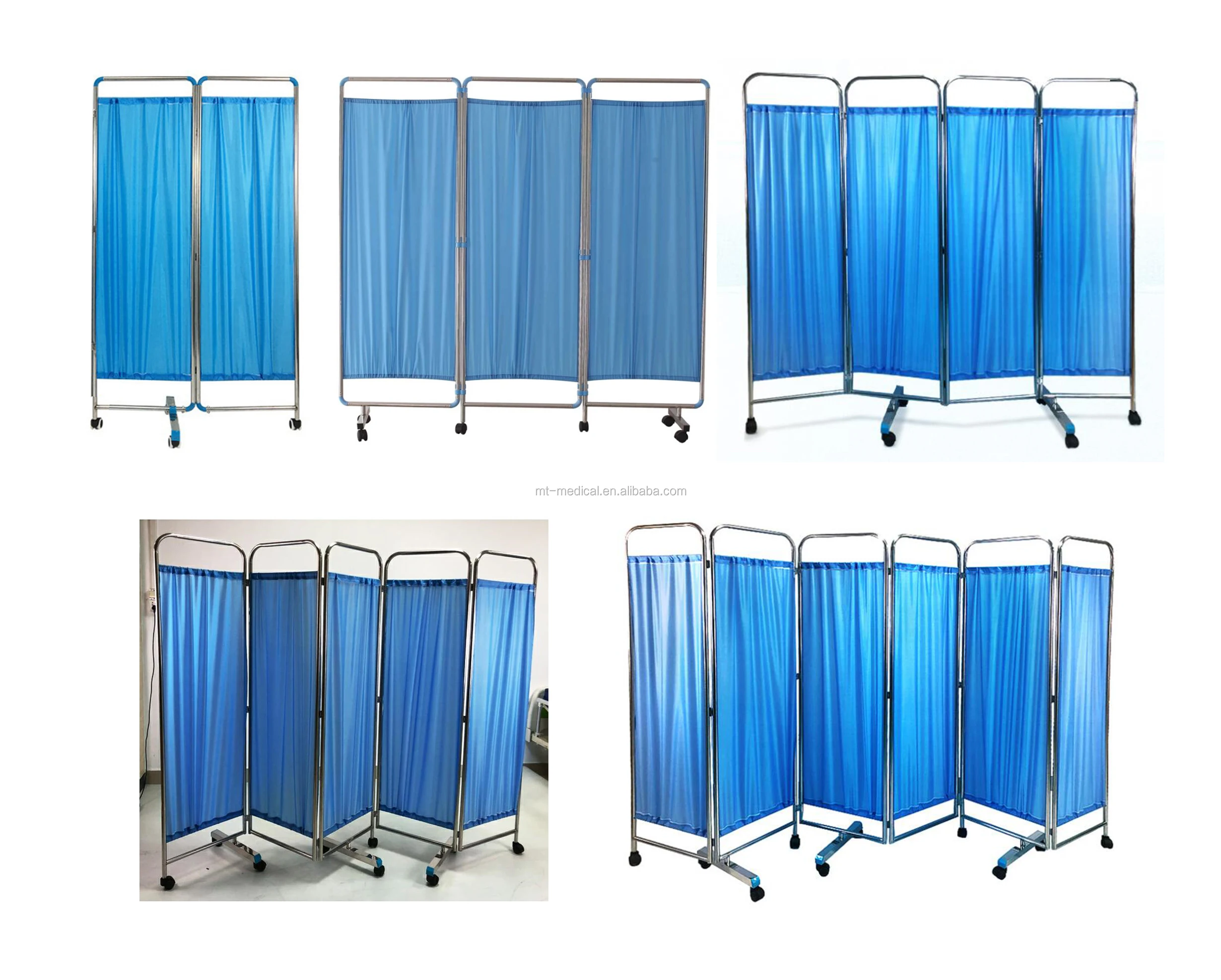 Mt Medical Foldable Hospital Stainless Steel Ward Screen Hospital 4 ...
