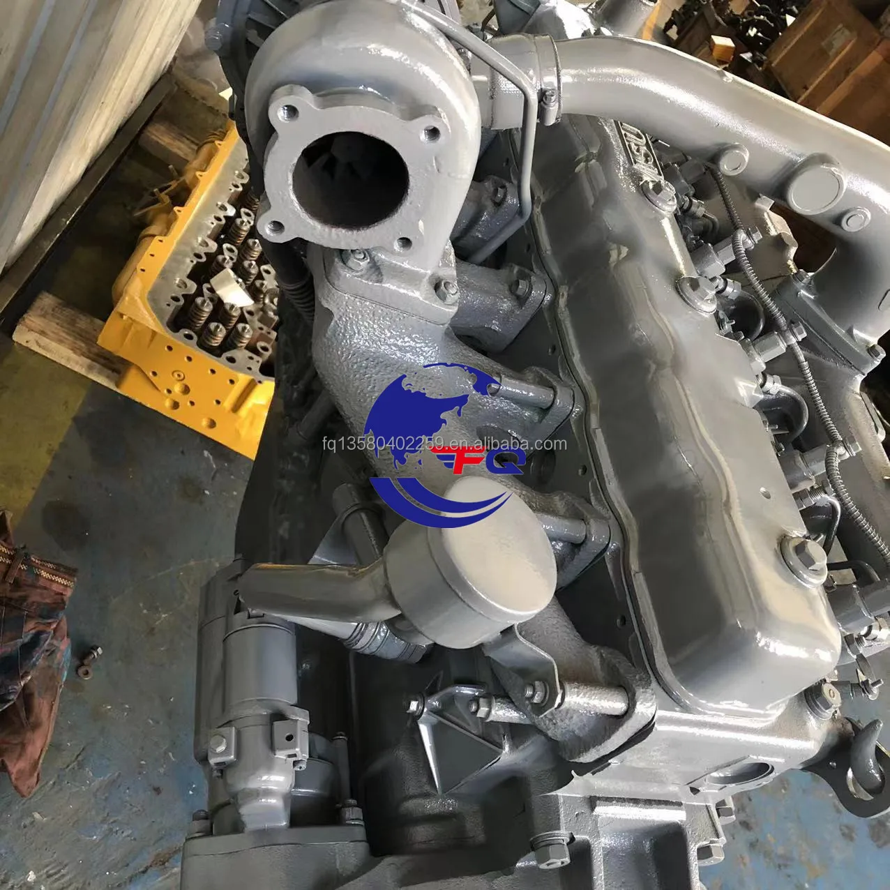 6BG1 Engine Assy Engine Assembly Engine Complete for Excavator Part ...