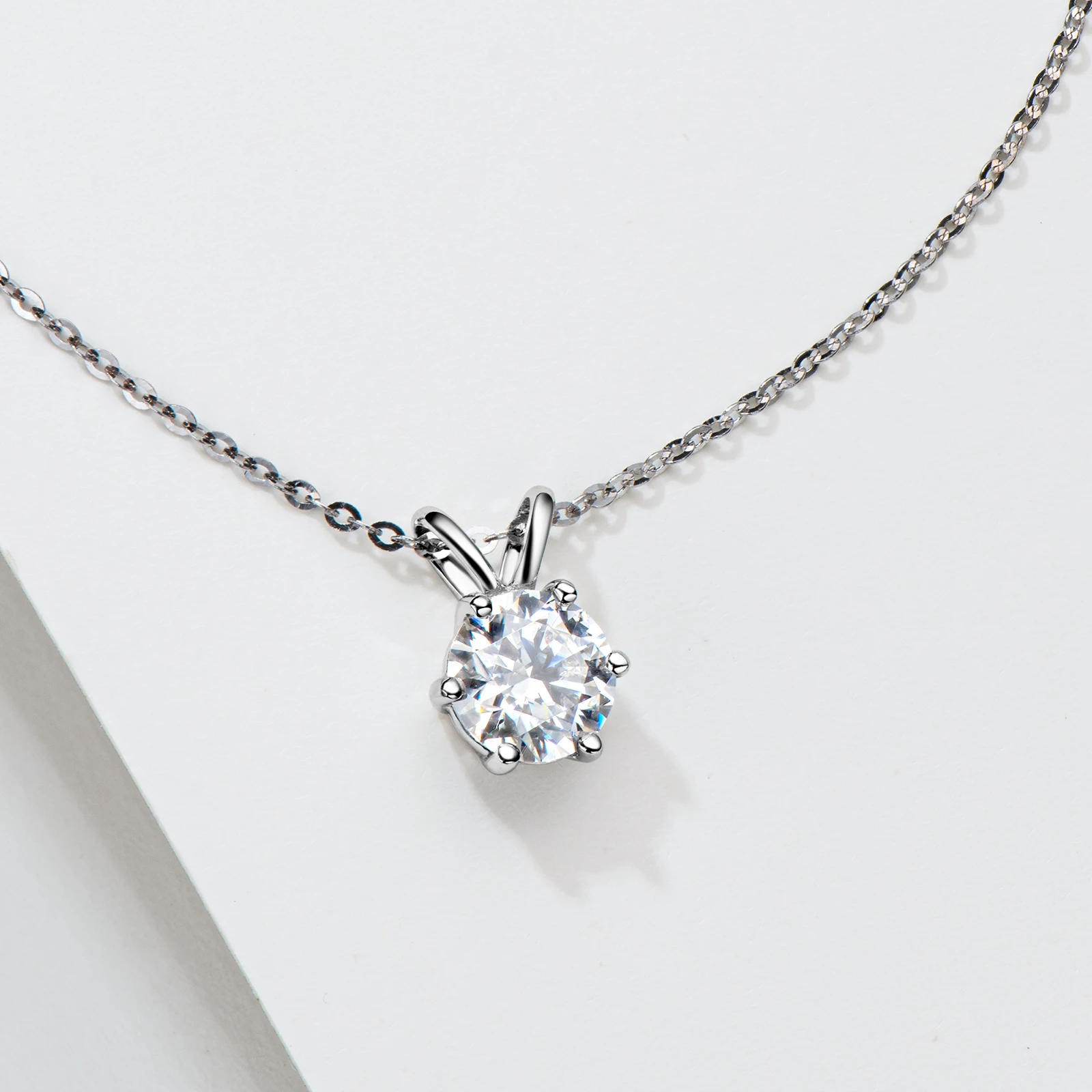 Moissanite 1ct 2ct 3ct Round Gold Plated 925 Sterling Silver Vvs ...