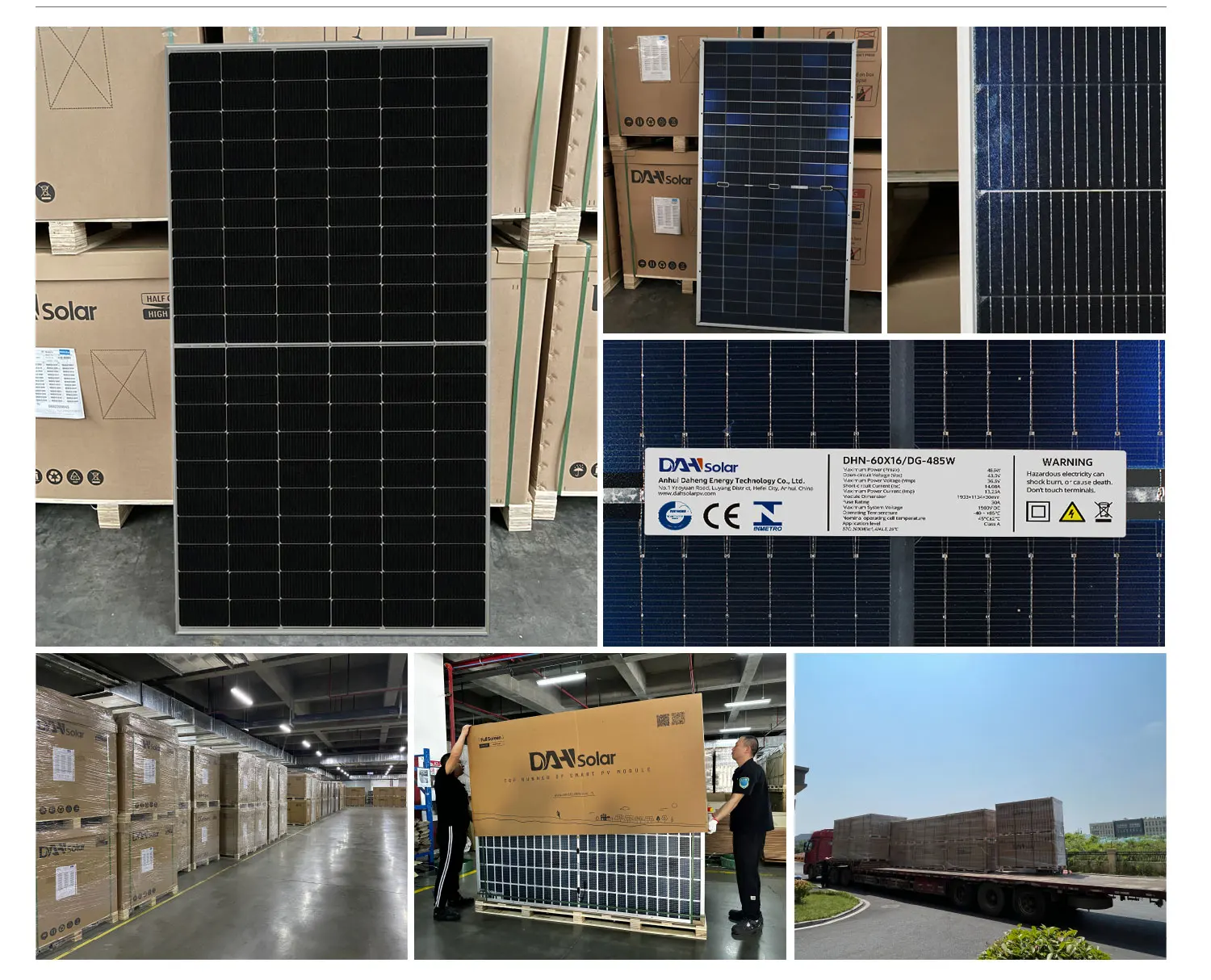 Topcon Pv Panels Europe Warehouse 600w 610w 620w 630w Double Glass Mono ...