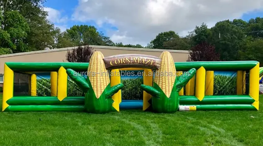Commercial Giant Inflatable Corn Maze Game for Adults