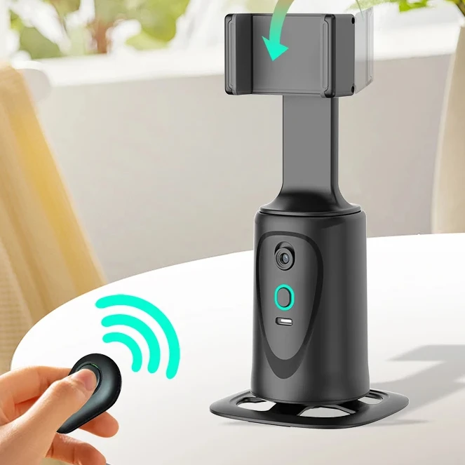 Auto Smart Shooting Selfie Stick 360 Degree Object Tracking Holder All ...