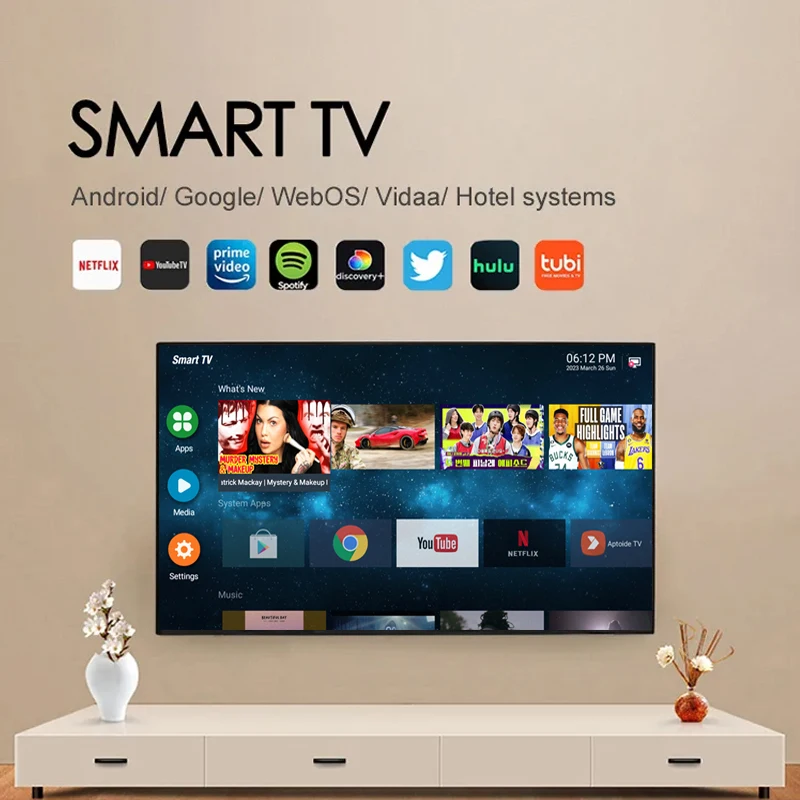 Television 4k Smart Tv 85 Inch Frameless Android Led Tv - Buy Tv Smart ...