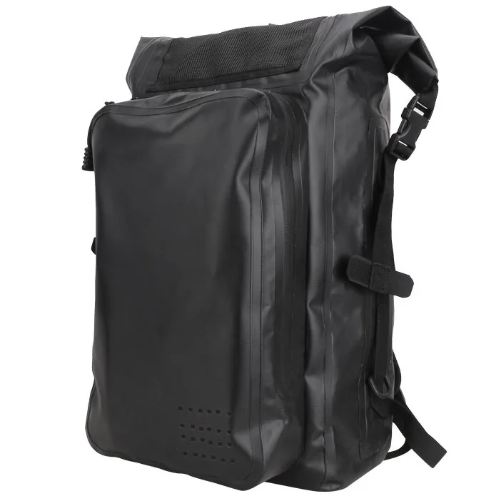 Le City Oem Odm Waterproof Material Pvc Black Waterproof Backpack For ...