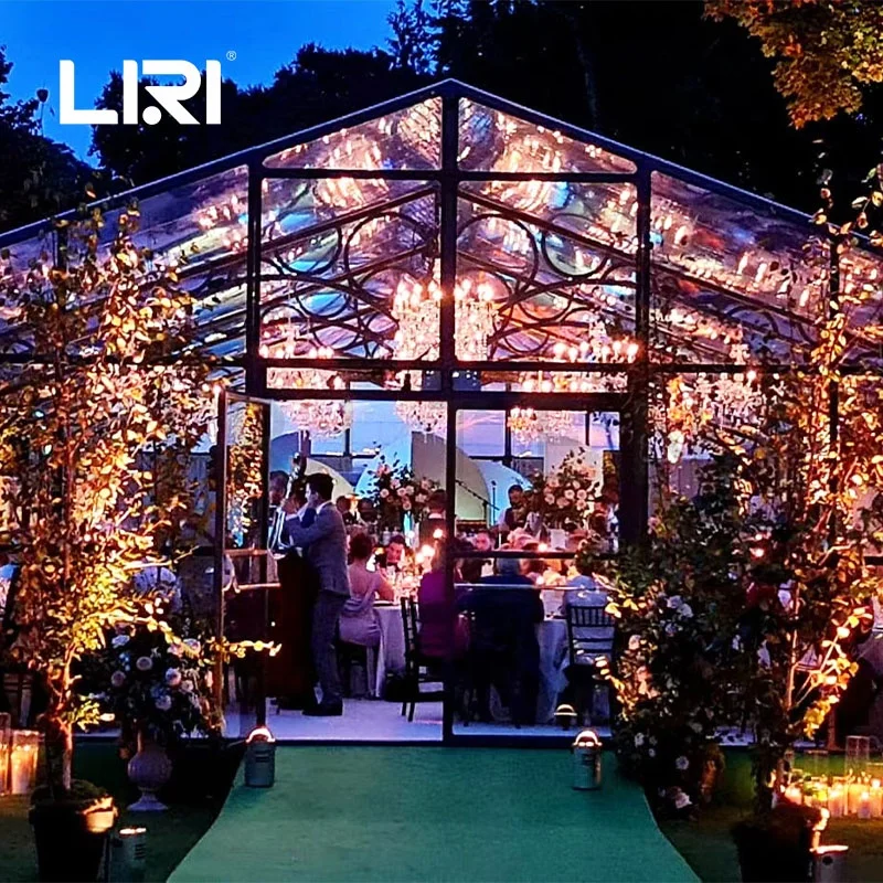 China Manufactured Black Marquee Glass Room Orangery Tent For Weddings ...