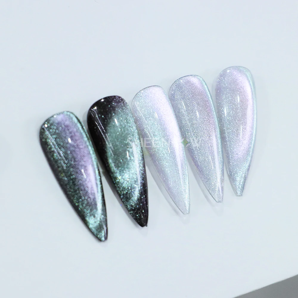 Sheenbow New 2024 Super Silver Blue Color Shifting For Nail Polish 3d ...