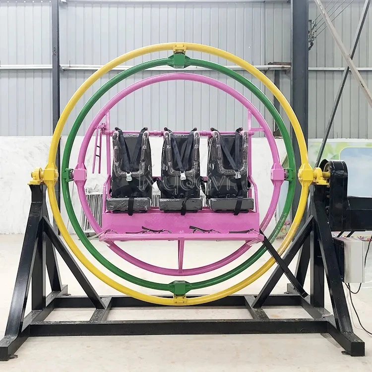 Amusement Orbitron Ride - 6 Seat 360 Degree Rotating Games