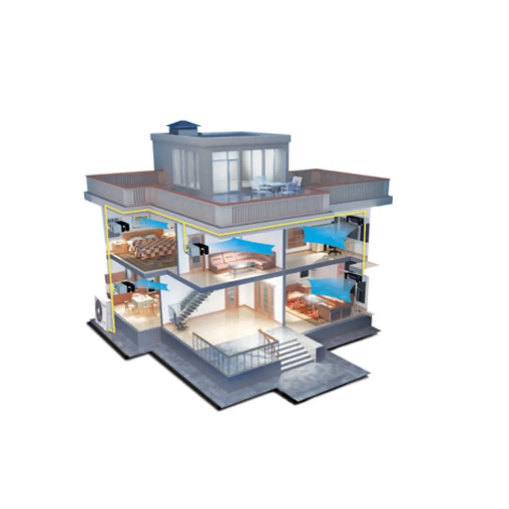 Vrv Vrf Hvac Air Conditioning System Commercial Central Air Conditioner ...