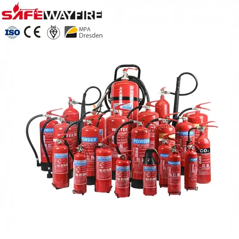 SAFEWAYFIRE Portable Fire Extinguisher - BS EN 3-7 Approval