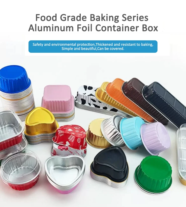 300ml Mini Colored Square Disposable Puddings Yogurt Brownie Cake ...