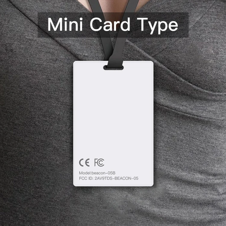 Ble Beacon Card Accelerometer Sensor Bluetooth 5.1 Beacons With Long ...