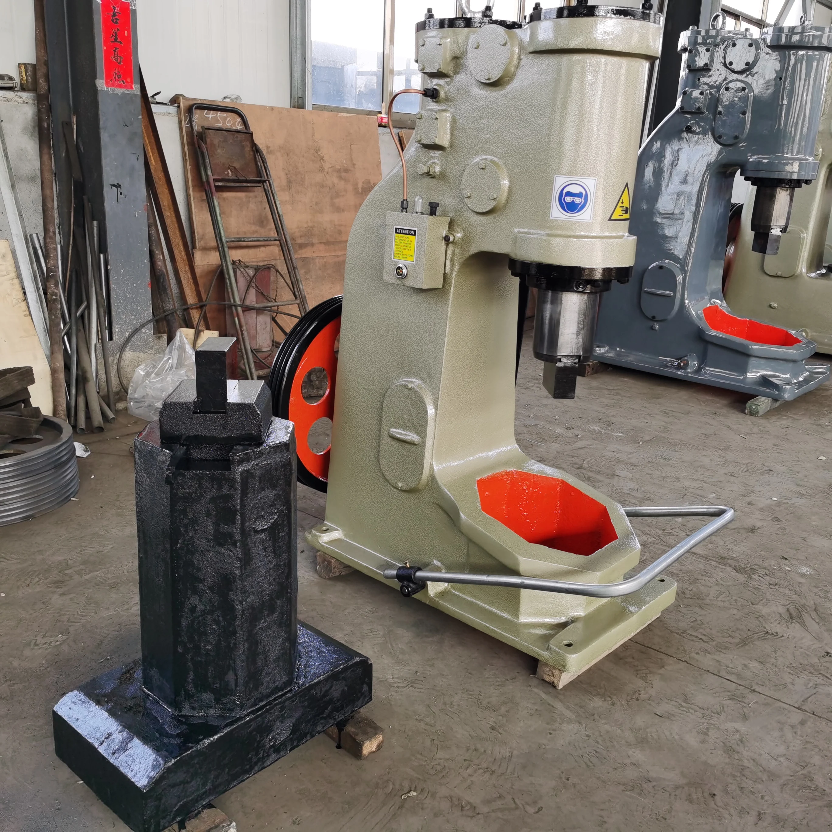 75kg Pneumatic Air Hammer Machine - Blacksmith Forging Tool