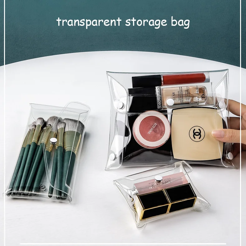 2022 Eco Cosmetic Pouch Bag Transparent Waterproof Pvc Pencil Case ...