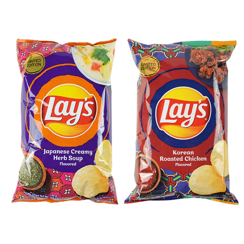 Wholesale Exotic Chips Snacks - Lays Potato Chips 184.2g