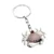Promotional Crab Key Chain Cute 3d Metal Animals Keychain Charms ...
