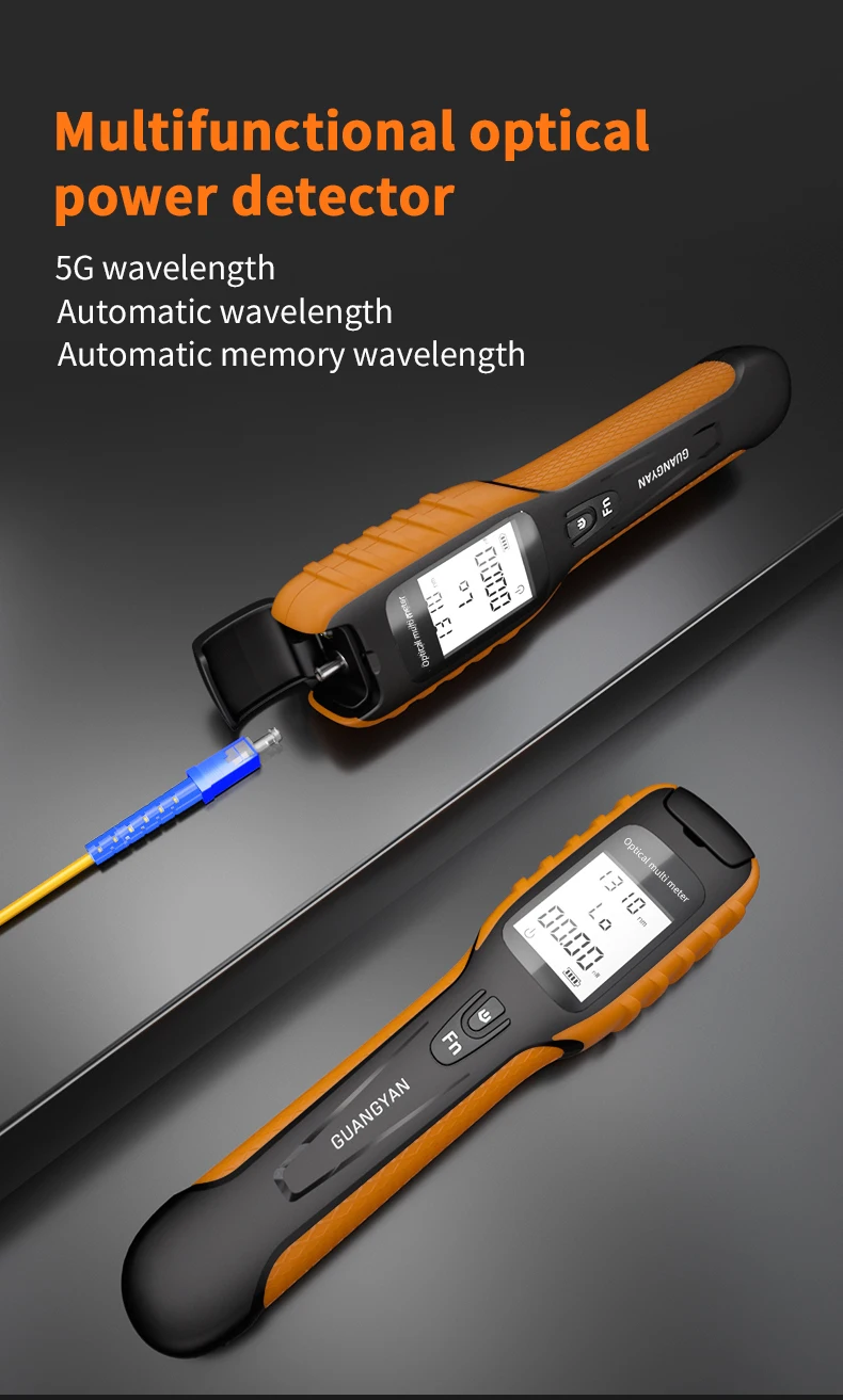 NEW G11 Handheld Fiber Tester 1577nm OPM Rechargeable High-precision 9 ...