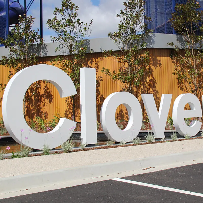 Outdoor Giant 3d Standing Letters Metal Large Alphabet Letters Stand ...