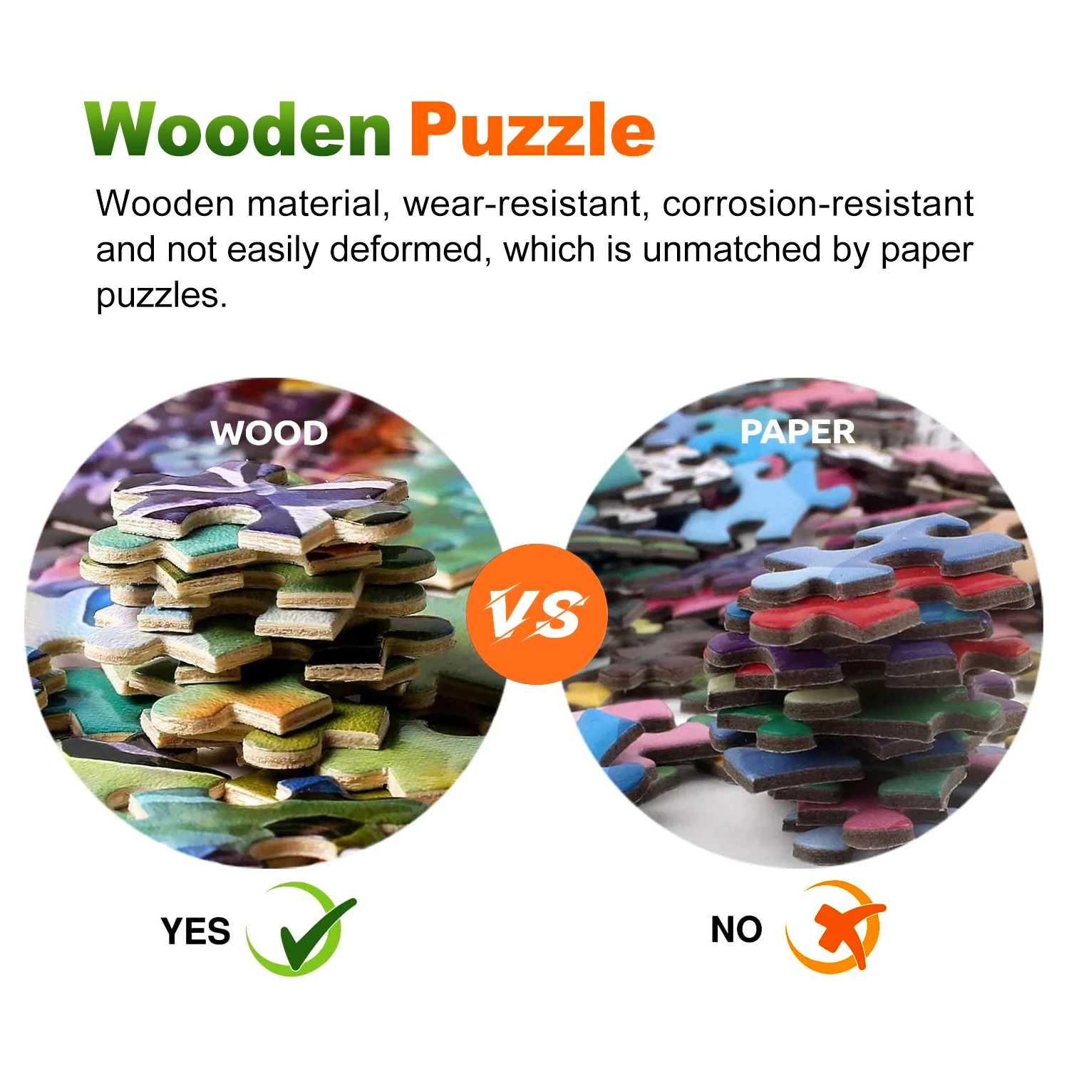 Wholesale A5 A4 A3 Custom Design Colorful 3D Puzzle for Adults