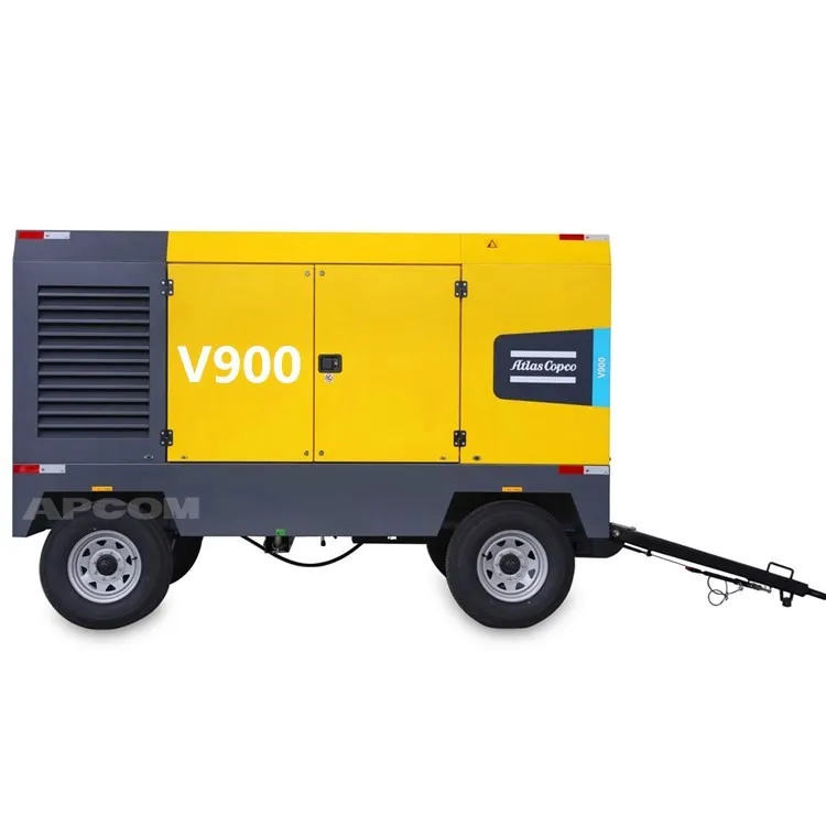 V900 Atlas Copco Mobile Air Compressor - 25 Bar, 360 PSI, 900 CFM ...