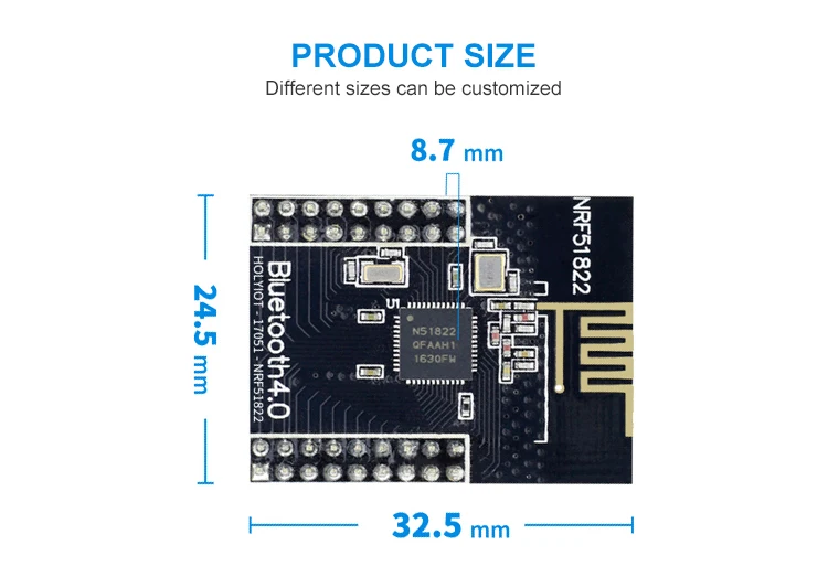 Holyiot High-Speed Bluetooth Module - Reliable Data Transfer