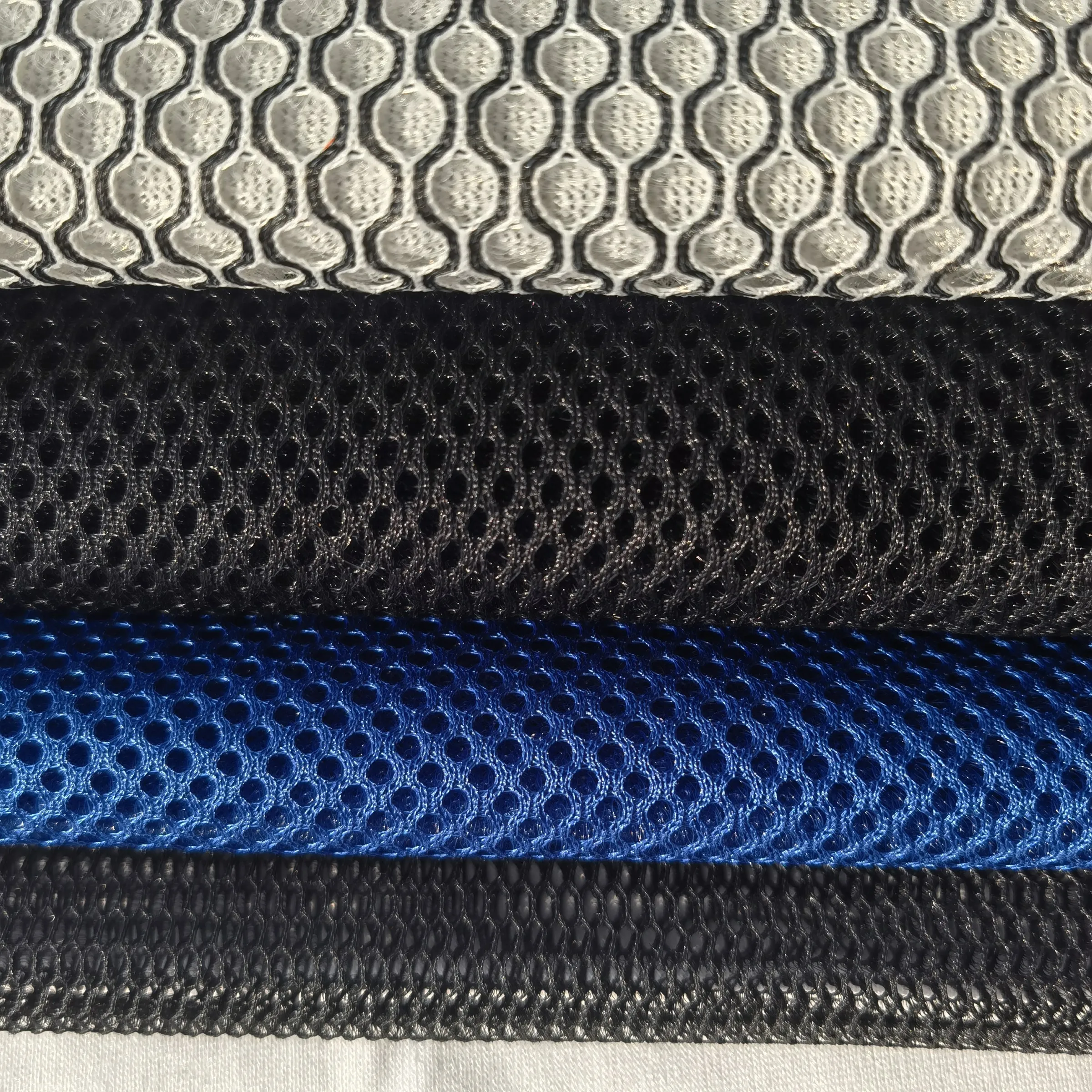Multi-functional Soft Air Mesh 3d Spacer Sandwich Mesh Fabric For ...