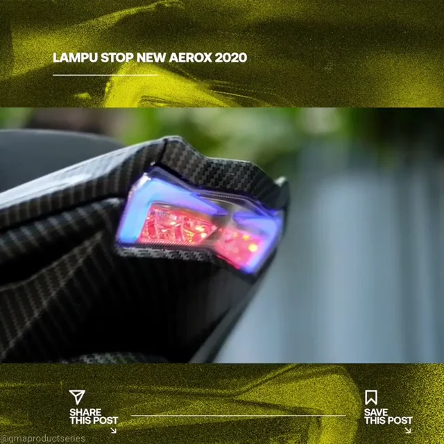 Aerox 155 Nvx L155 2020 V2 Led Tail Lamp Motor Lighting System Modified ...