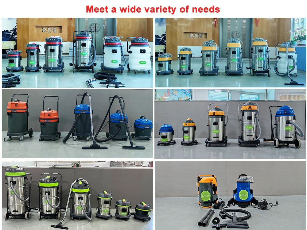 110L Wet and Dry Vacuum Cleaner Industrial Electric Heavy Duty Vacuum ...