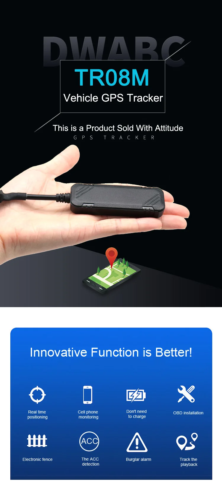 Mini Gps Locator 2g Gsm Chips Real Time Tracking Protrack Gps Tracker ...