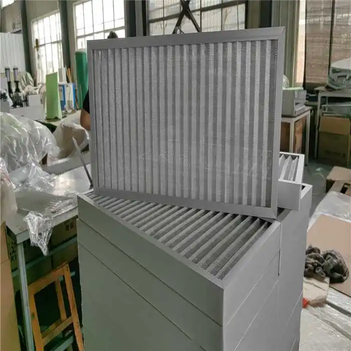 G3 G4 AHU Air Pre-Filter New Primary Metal Mesh Panel Galvanized Frame ...