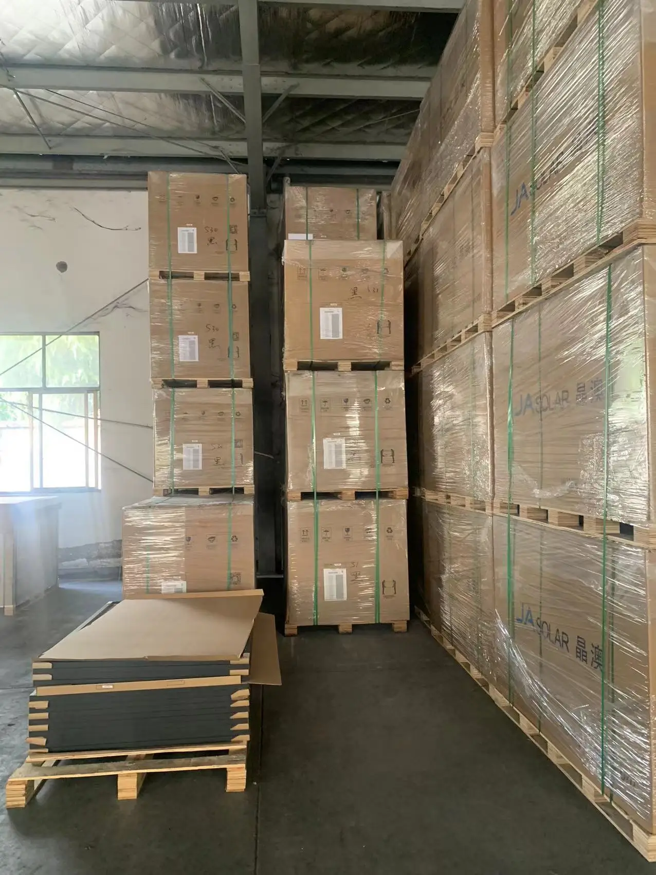 N Type Bifacial Double Glass Mono Module Jam72d40 Mb 560w 565w 570w