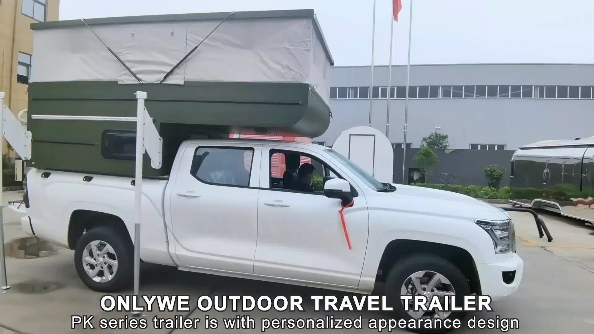 Onlywe Custom Fiberglass Pickup Trucks Camper Shells Off Road Popup ...