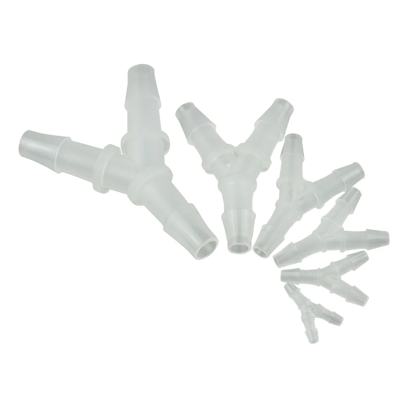 Y-shaped Three-Way Plastic Joint - Durable & Versatile