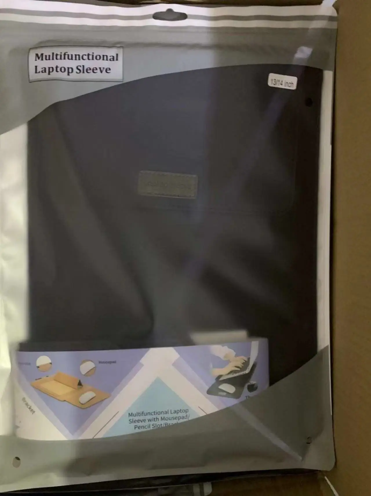 Laptop Sleeve Cover Case With Stand Laptop Bag Leather For Laptop ...