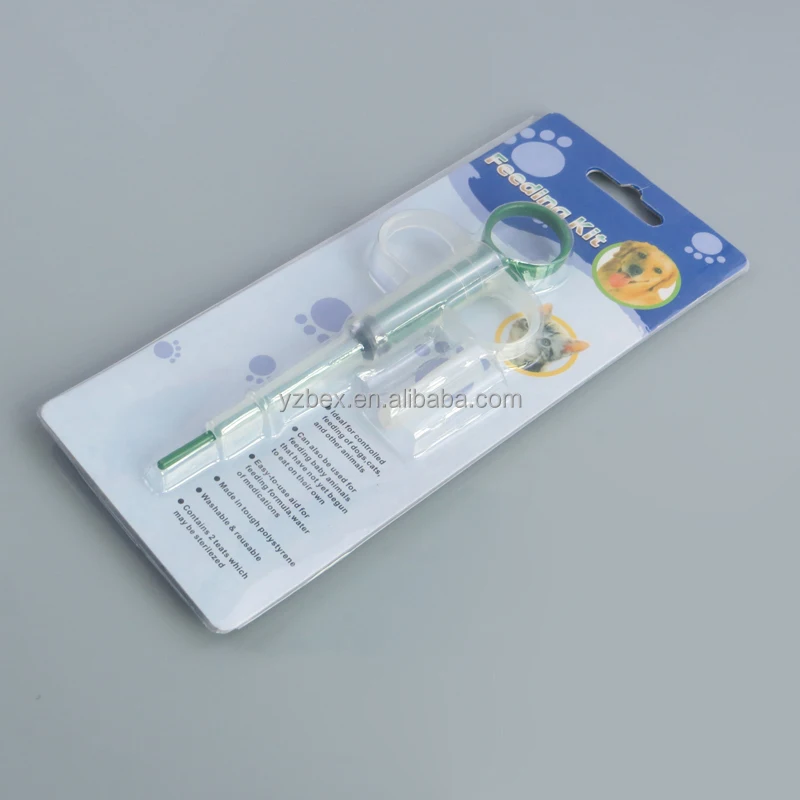 Factory Selling Syringe Feeding Kit Dual Purpose Pill Feeder Pet Dog ...