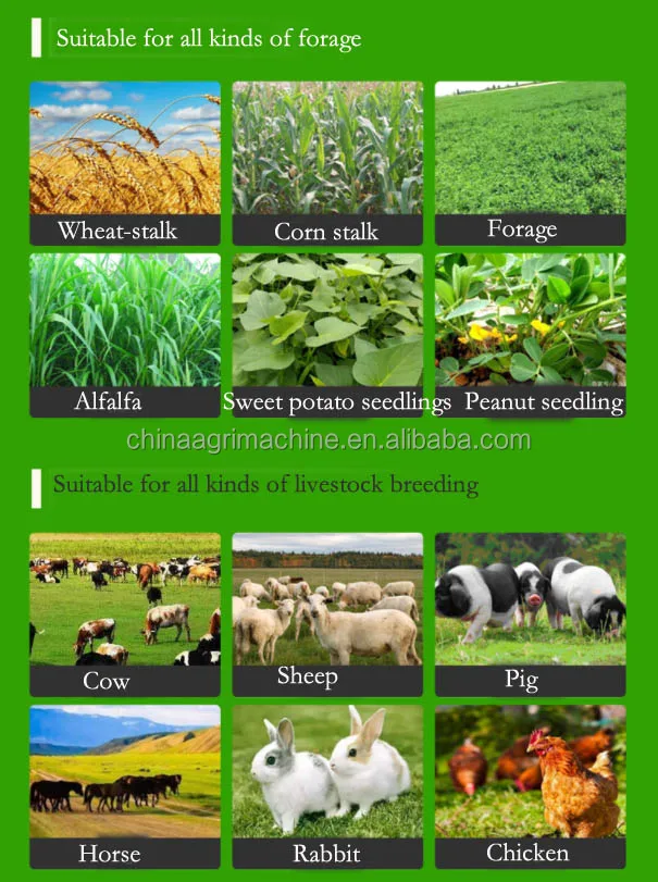 Wet and Dry Baler for Silage Goat Feed Silage Bale Wrapping Machine ...