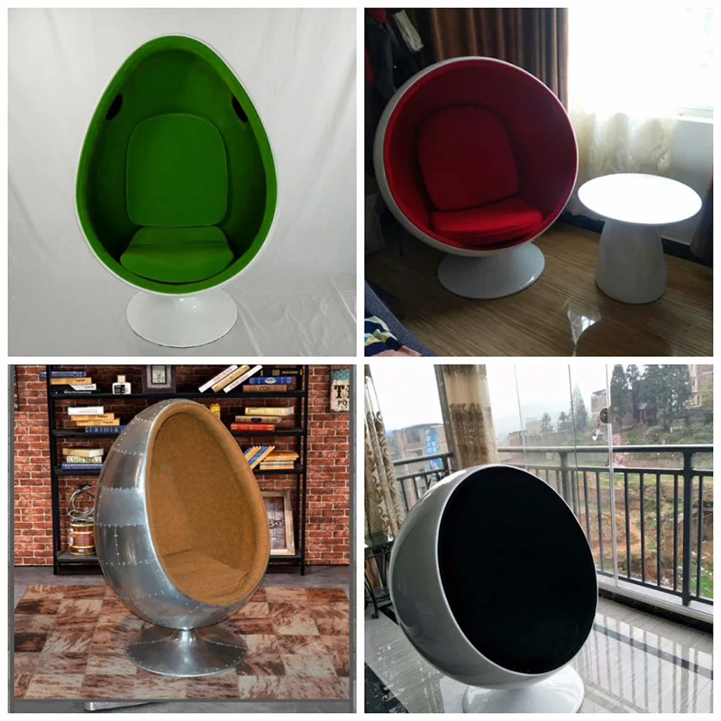 Modern Furniture - FRP Standing Swivel Chairs for Living Room