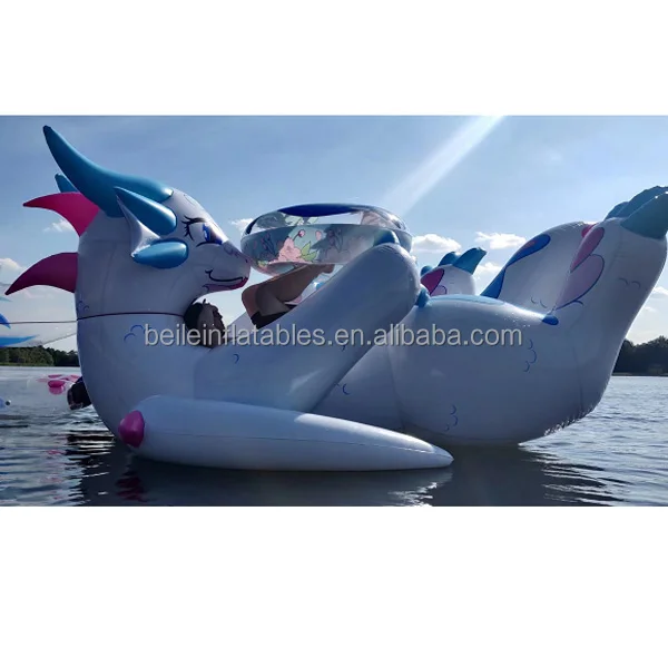 Beile Customize Quality New PVC Inflatable Crystal Dragon