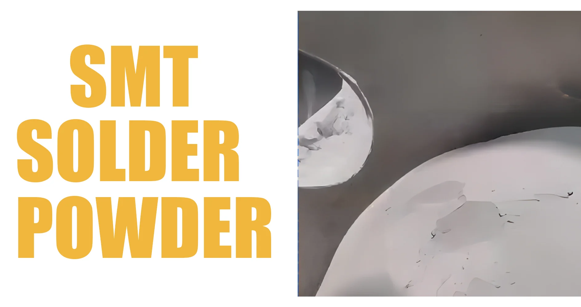 Sn95 Ag5 Solder Powder Huake Factory Tin Solder Material For Smt Solder ...