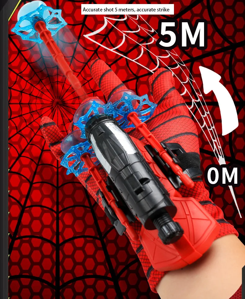 Launcher Glove Kids Plastic Cosplay Mitten Strongman Launcher Super ...