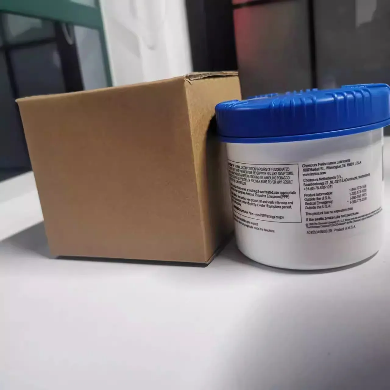 Dupont/chemus Perfluorinated Polyether Grease Krytox Gpl224 Gpl225 ...