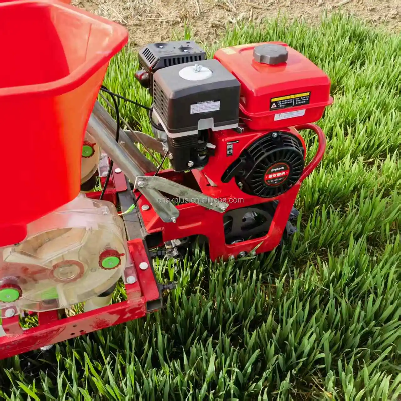 2-Row Gasoline Corn Precision Planter with 6 HP Engine and Chain-Track ...