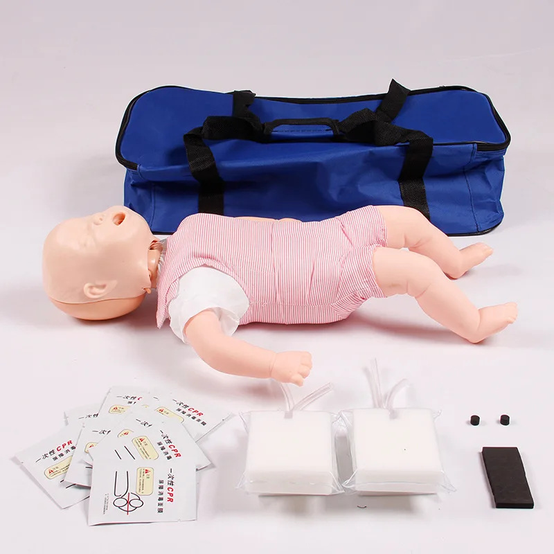 Infant CPR Training - High-Quality Manikin & Heimlich Model