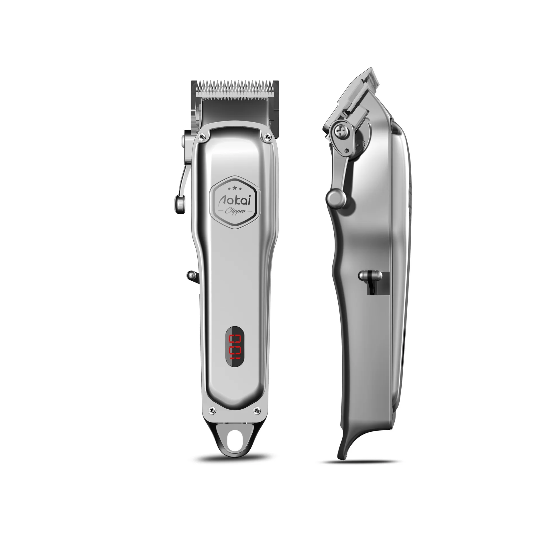 Factory Made Professional Barber Clippers Rechargeable Man Shaver ...