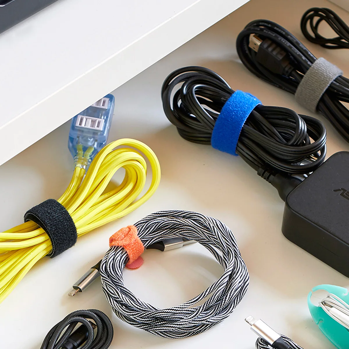 Heavy Duty Fastener Back To Back Hook And Loop Cable Tie - Buy Hook And ...