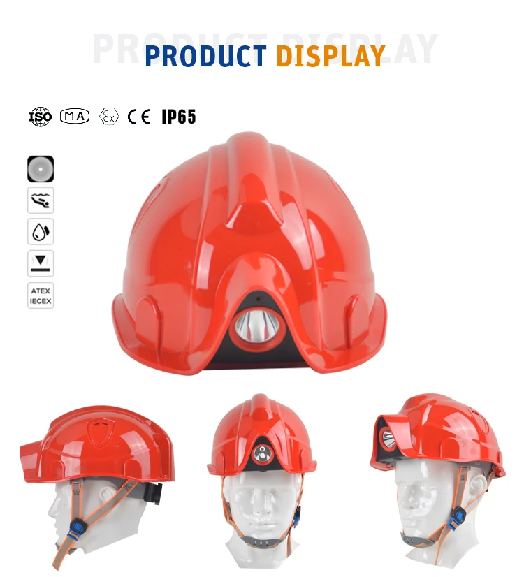 Integrated Mining Helmet Lamp - Coal Mine Safety Equipment