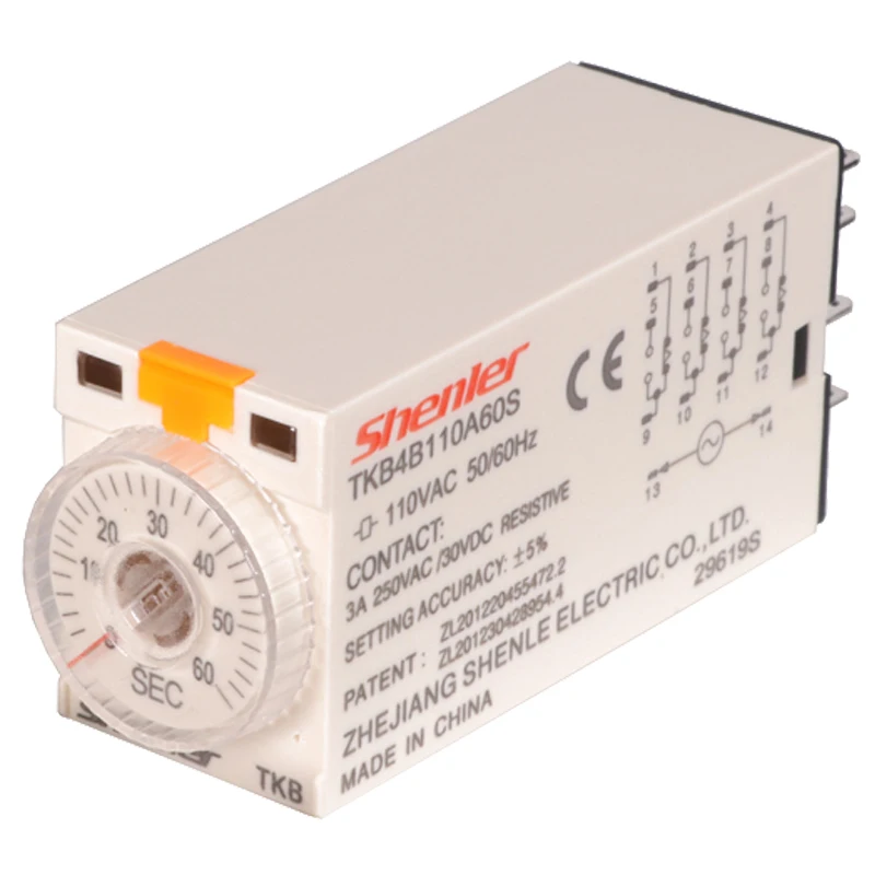 Shenler TKB4B110A30S electronic timer with relay digital relay timer ...