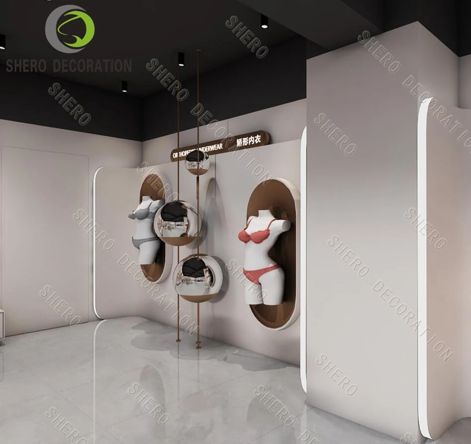 Underwear Shop Interior Design Display Furniture for Lingerie Shop ...