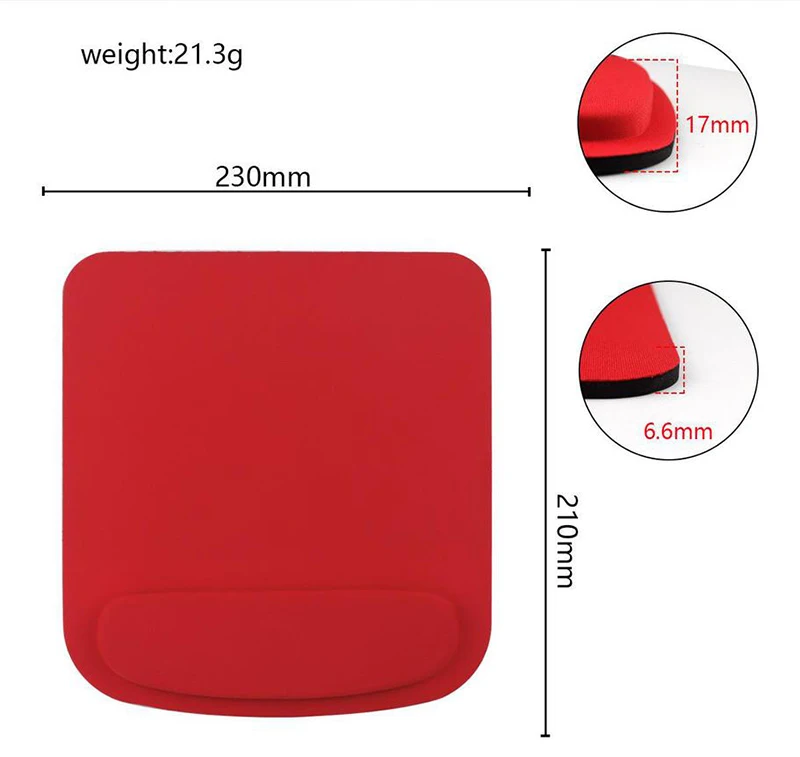 Cheap Wholesale Promotional Square Ergonomic Wrist Rest Mouse Pad ...