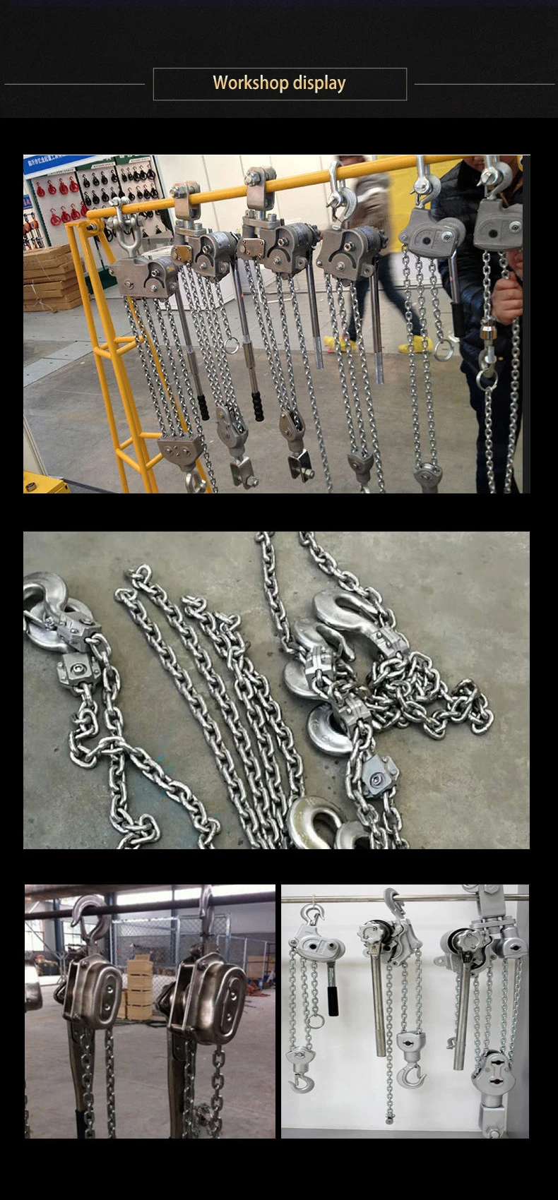 Hand Lever Chain Hoist 750kg Mini Aluminum Alloy Lever Hoist - Buy Hand ...