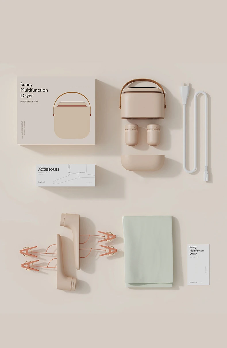 Portable Clothes Dryer Garment Dryer Multifunction Foldable Clothing ...